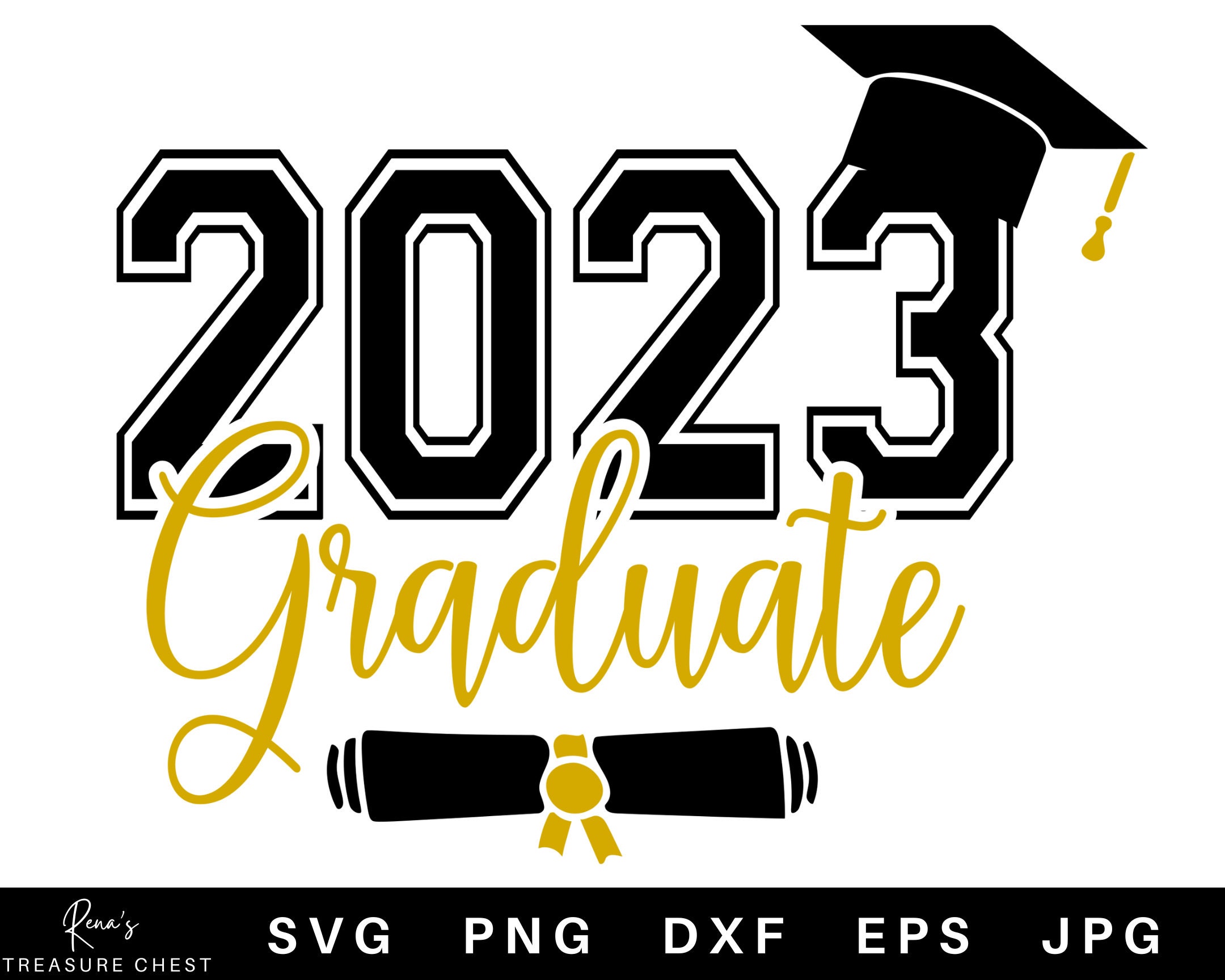 2023 Graduation SVG Senior Graduation SVG Class of 2023 - Etsy