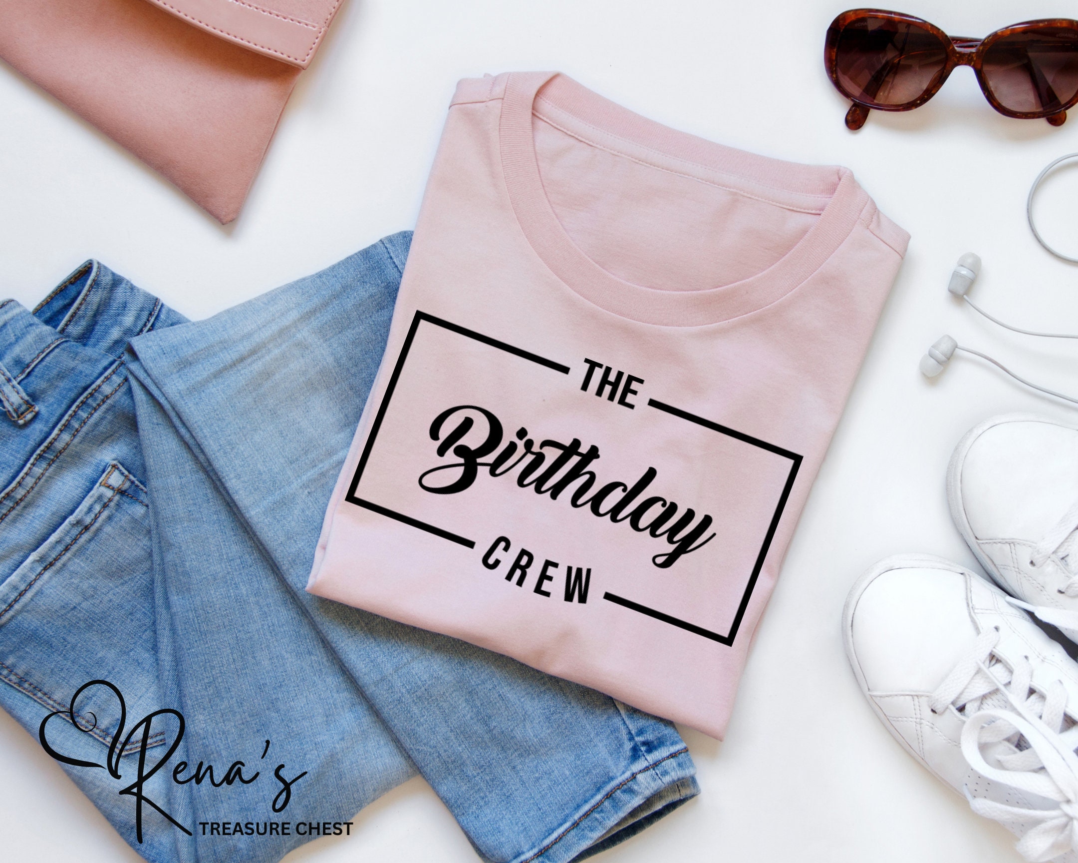 Birthday Crew SVG, PNG, Digital File - Etsy