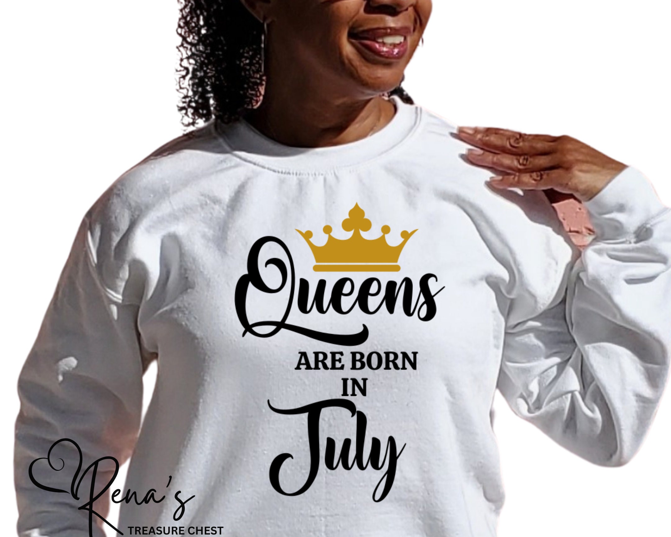 Queens Are Born in July SVG, Birthday Queen File (digital Download) - Etsy