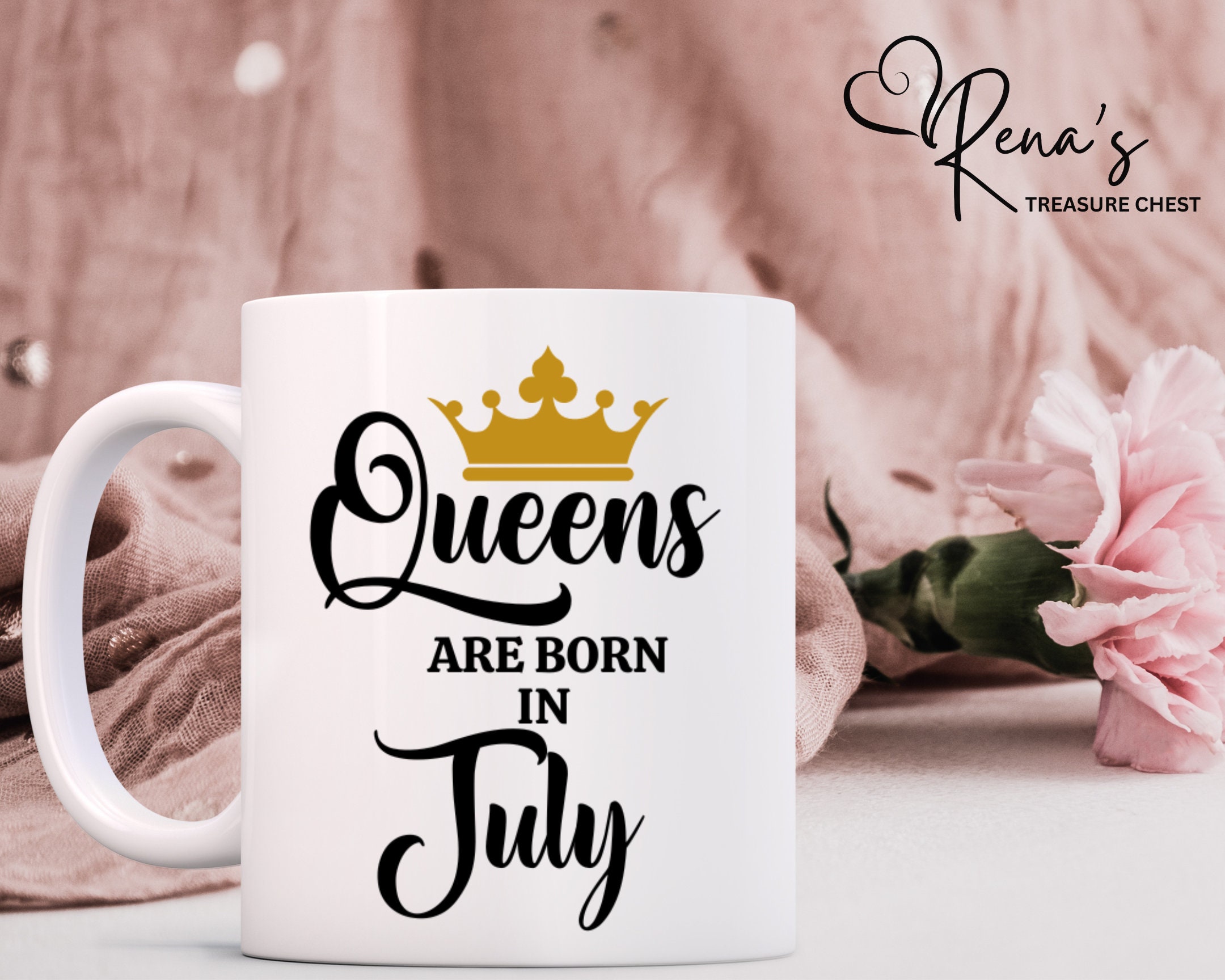 Queens Are Born in July SVG, Birthday Queen File (digital Download) - Etsy