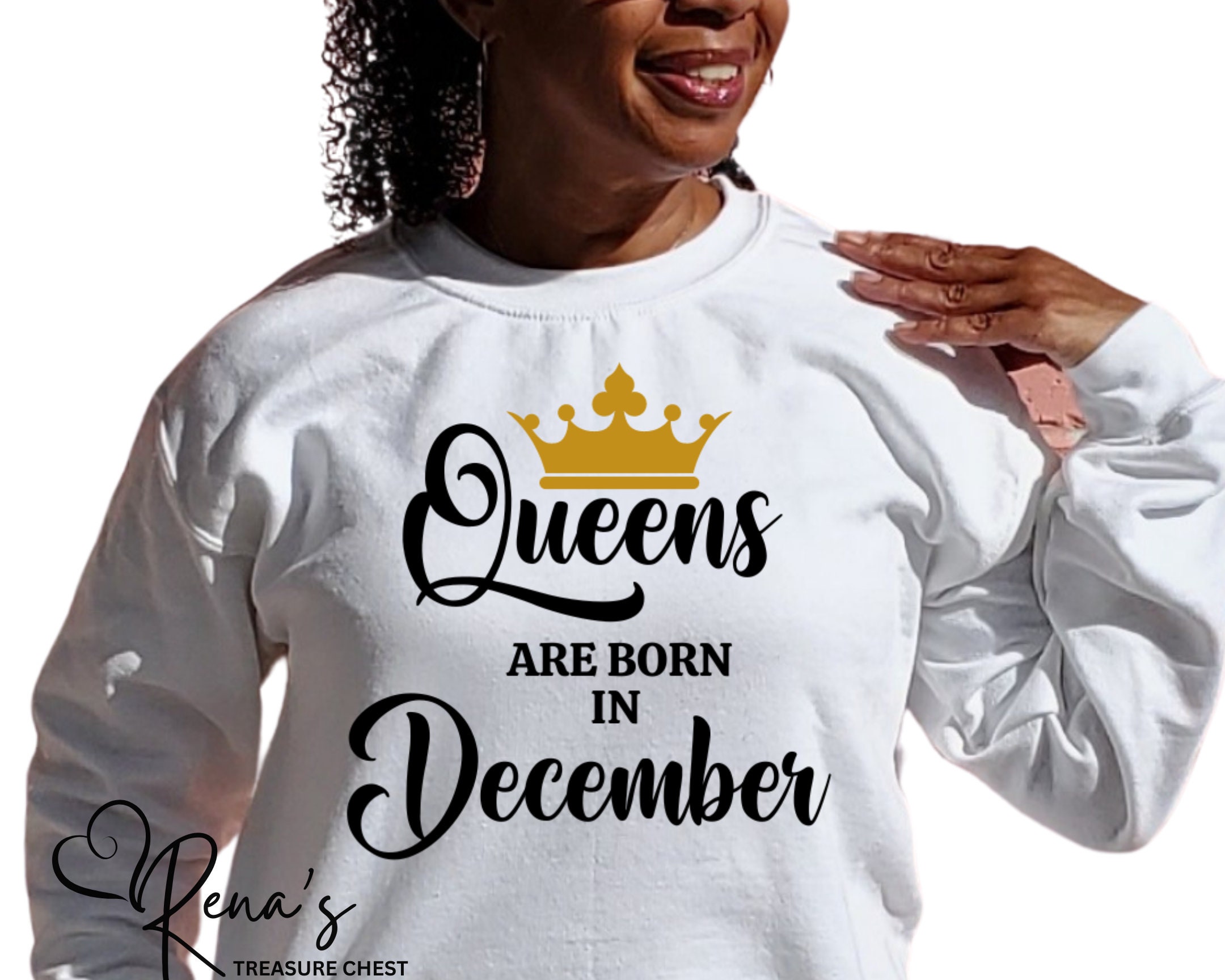 Queens Are Born in December SVG PNG, Birthday Queen, Birthday Queen ...