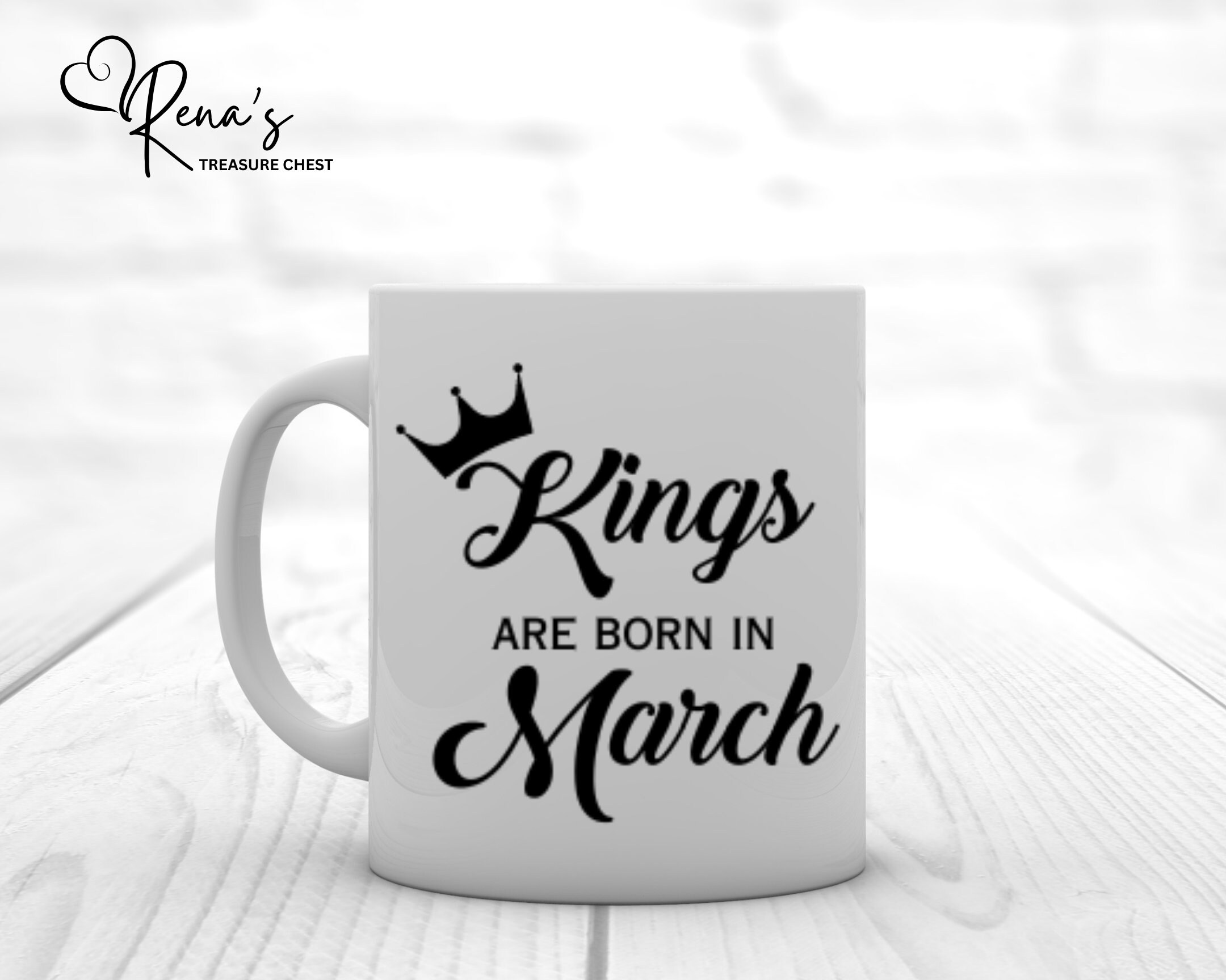 Kings Are Born in March SVG PNG, Birthday King, Birthday King Digital ...