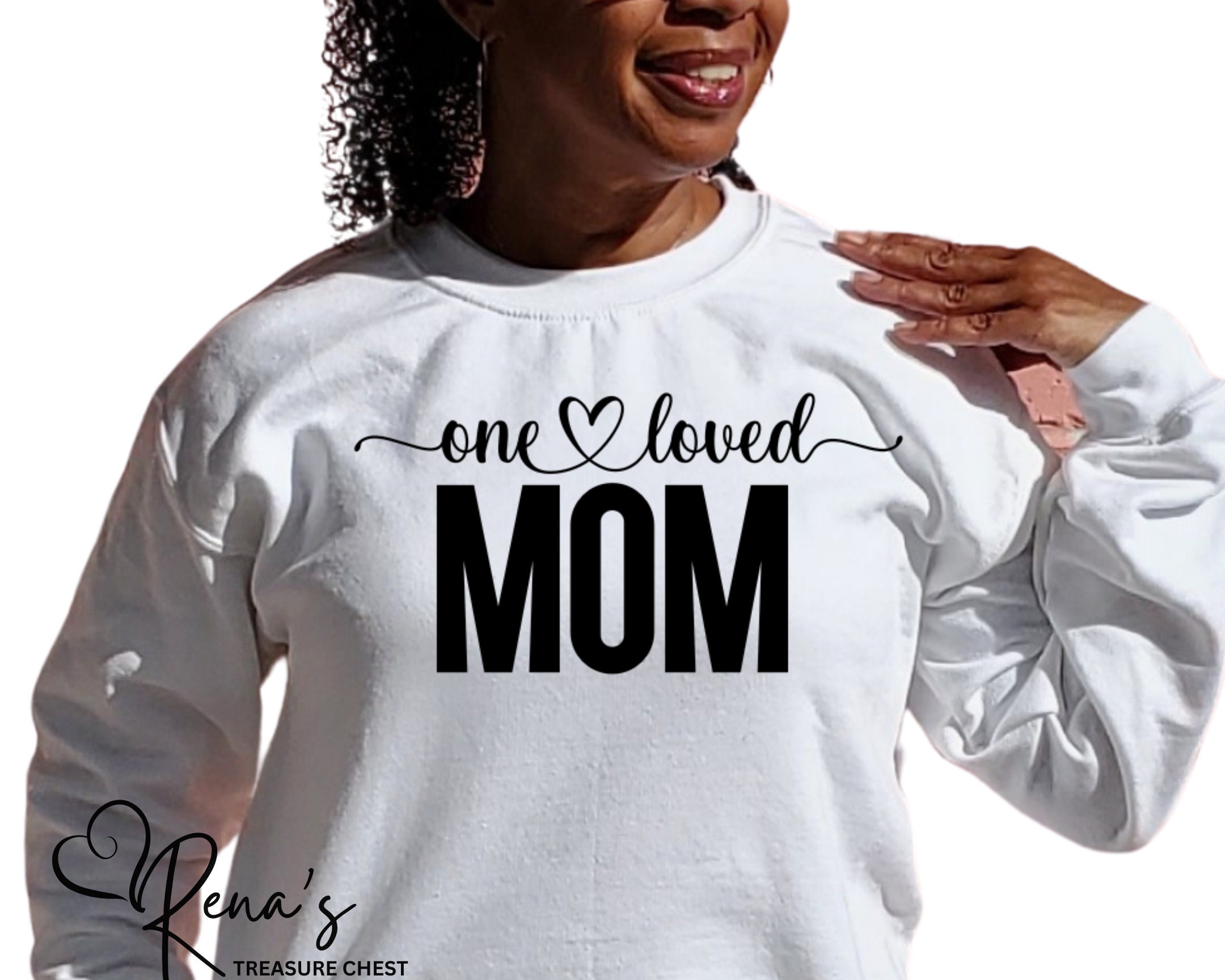 One Loved Mom SVG PNG JPG, Mom Svg, Mom Mode Svg, Mothers Day Svg, Mom ...