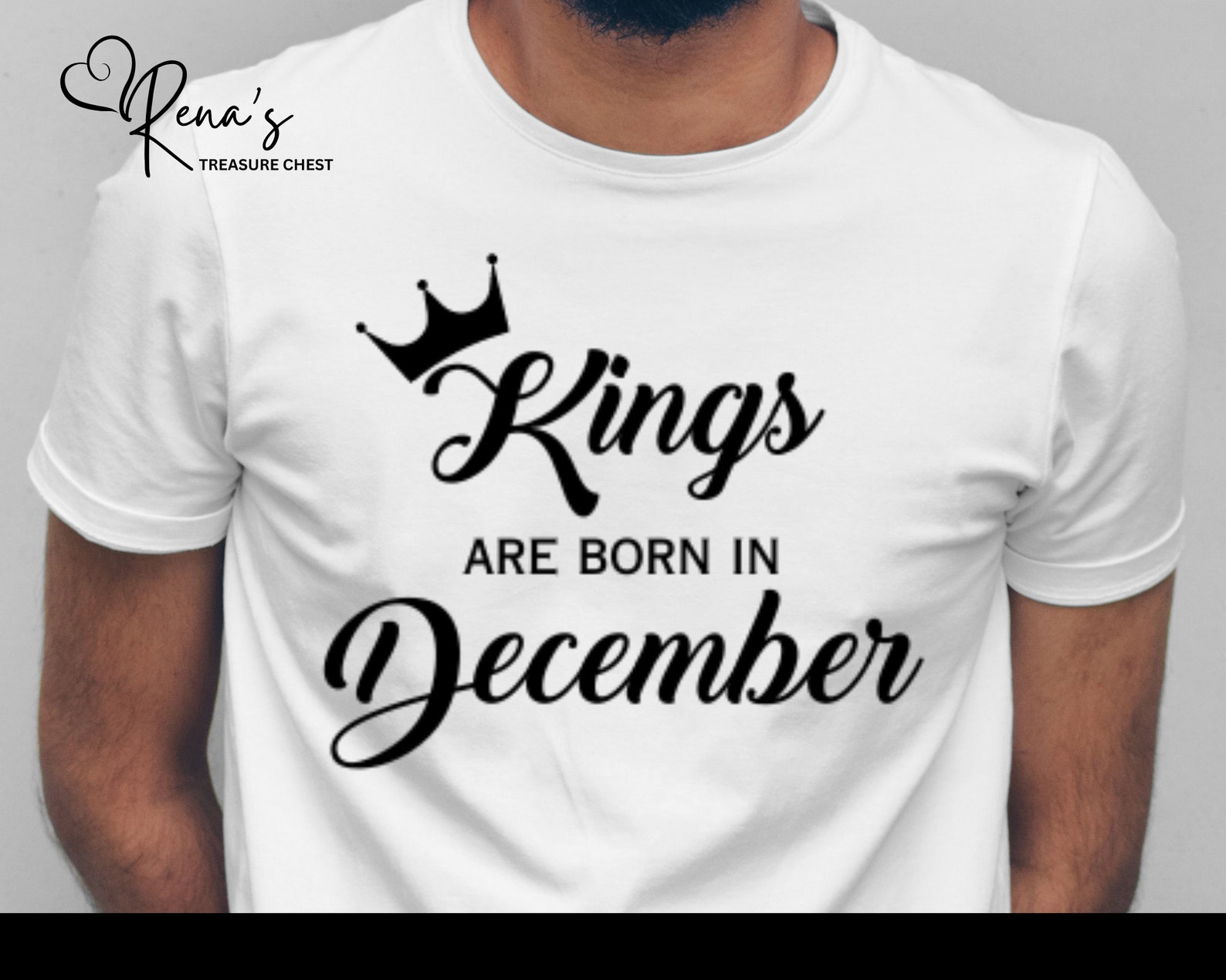 Kings Are Born in December SVG, Birthday King File (digital Download ...