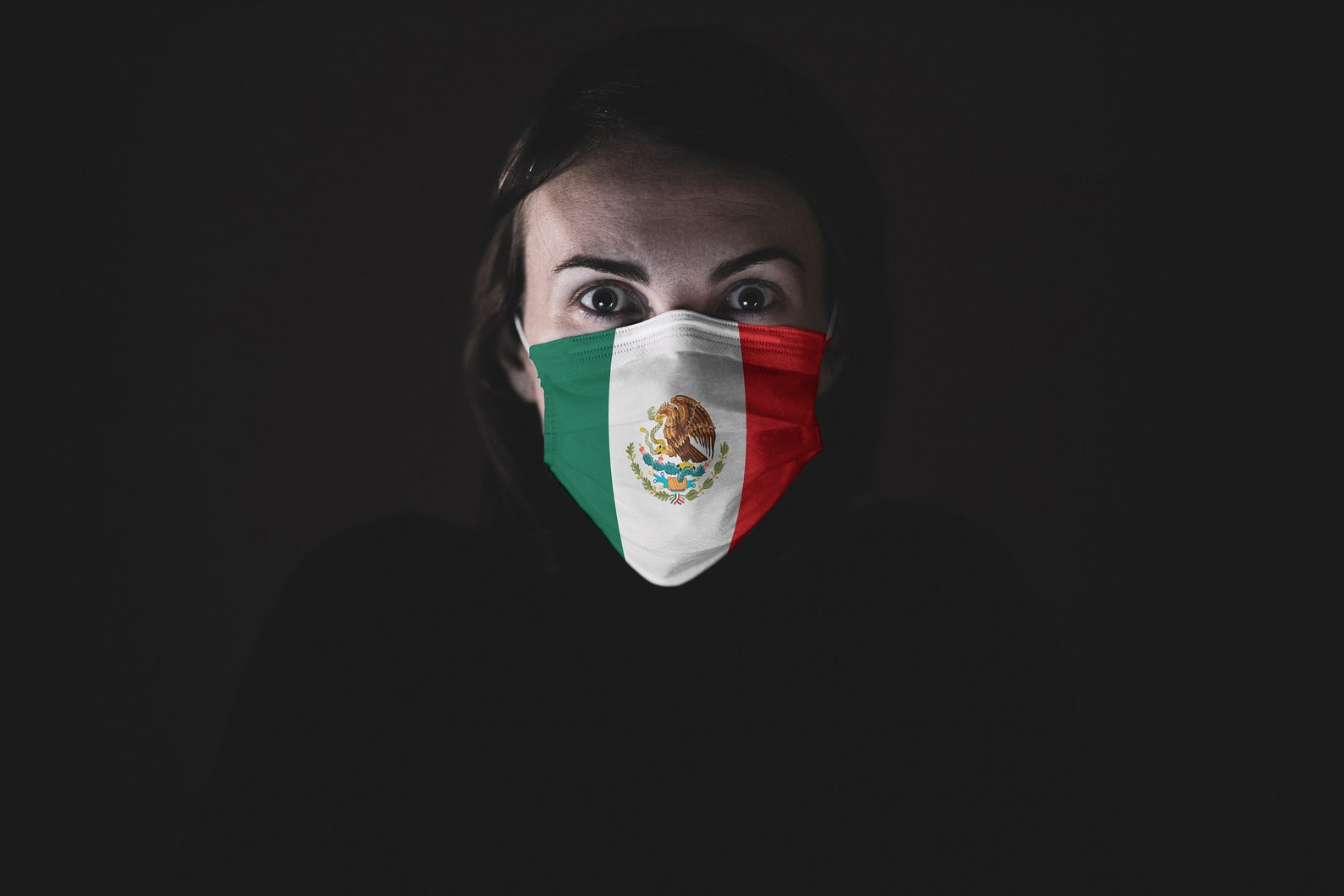 Patriotic Mexico Flag Face Mask, Mexican Flag Face Mask, Face Mask for ...