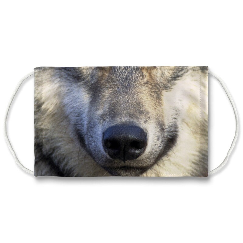 Wolf Face Mask - Etsy