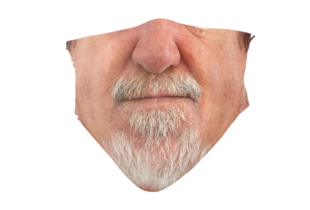 Face Mask for Men With Beard, Beard Man Face Mask, Washable Face Mask ...