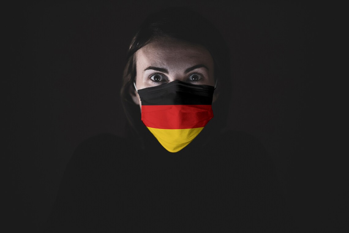 Patriotic Germany Flag Face Mask German Flag Face Mask Face - Etsy