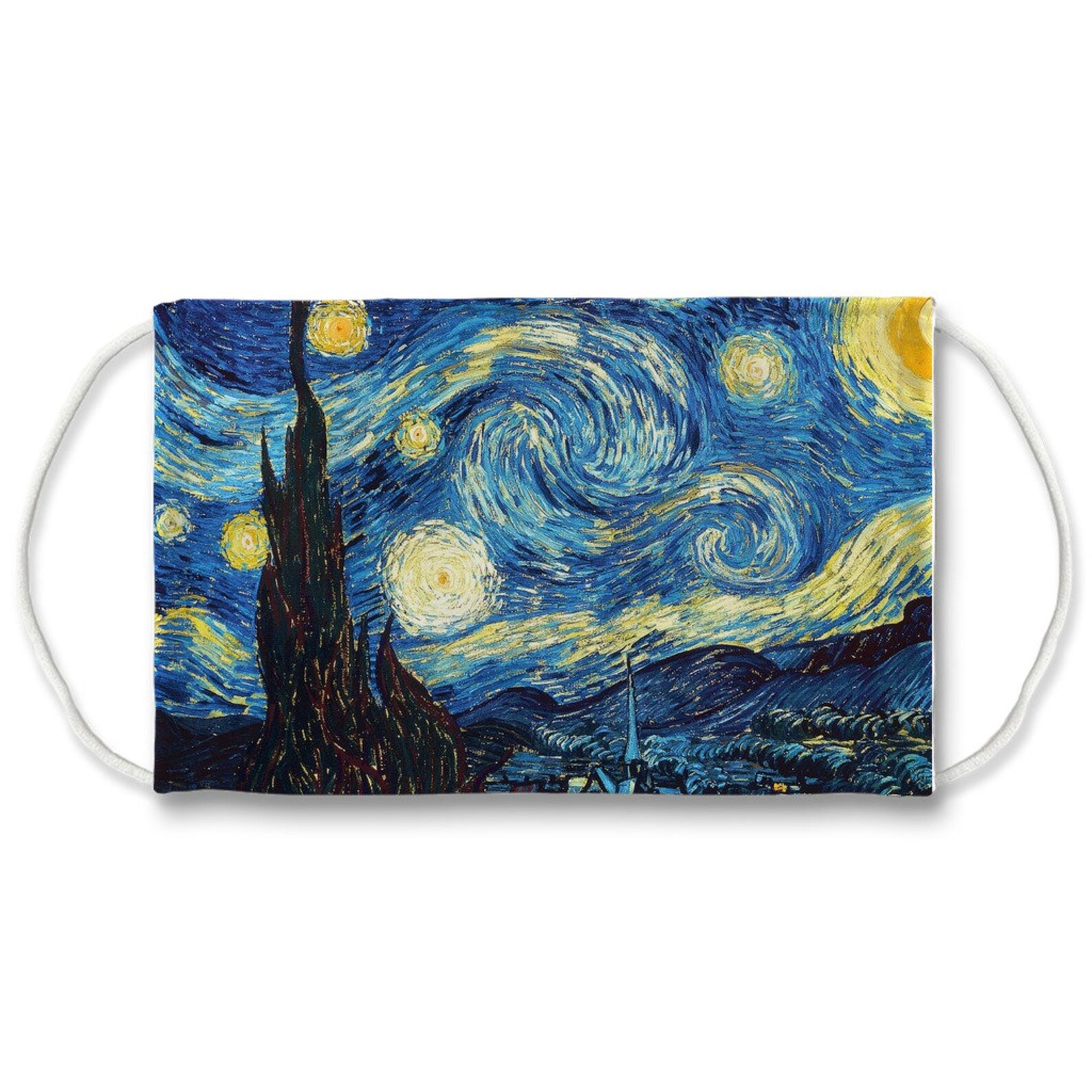 The Starry Night Face Mask, Unisex Face Mask, Face Mask for Men Women ...