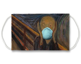 Munch Scream Mask - Etsy