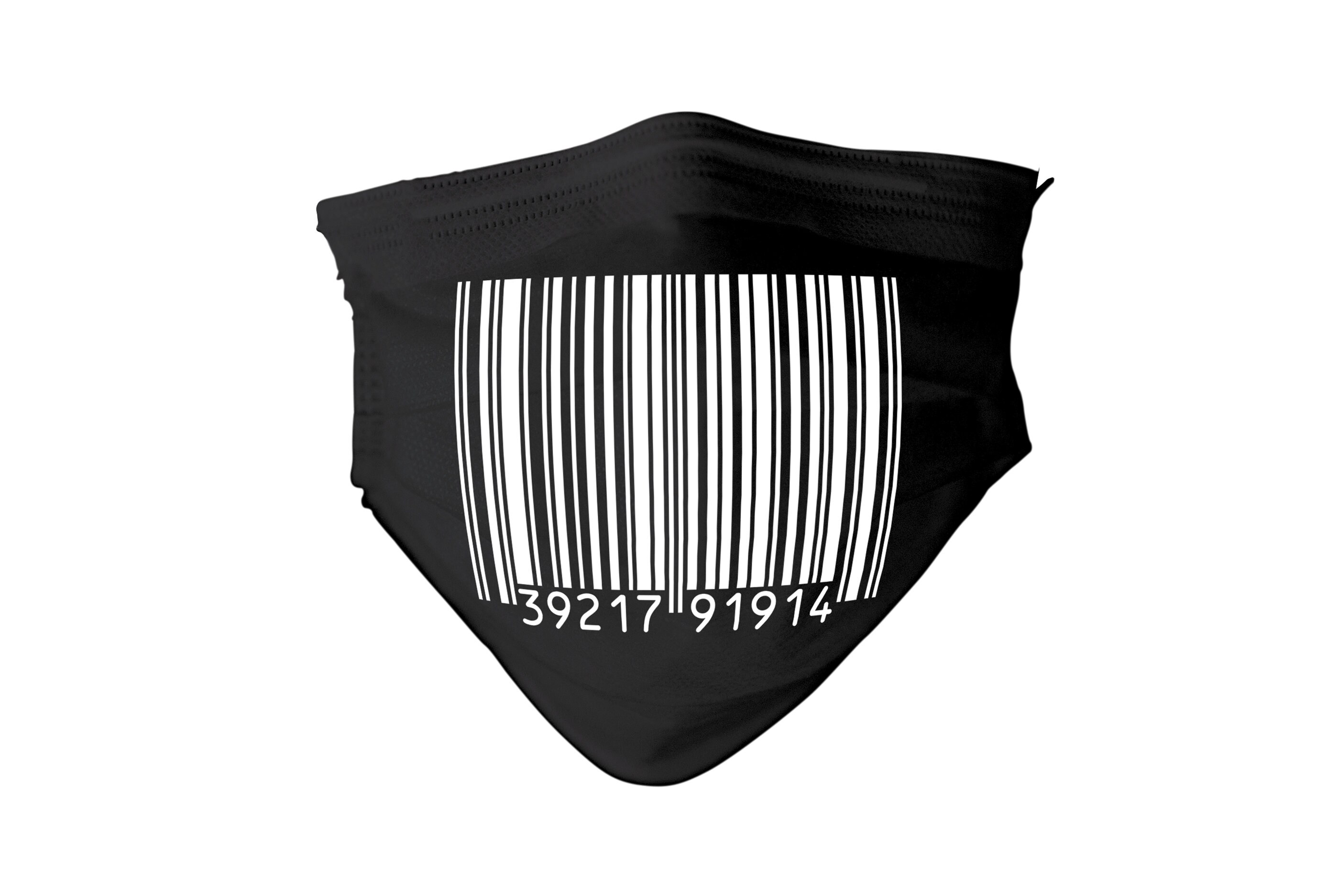Barcode Face Mask, Funny Bar Code Face Mask, Washable Face Mask, Funny ...