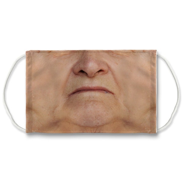 Realistic Old Woman Mask - Etsy