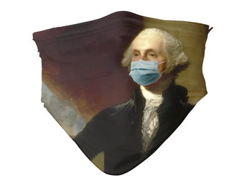 George Washington Face Mask - Etsy