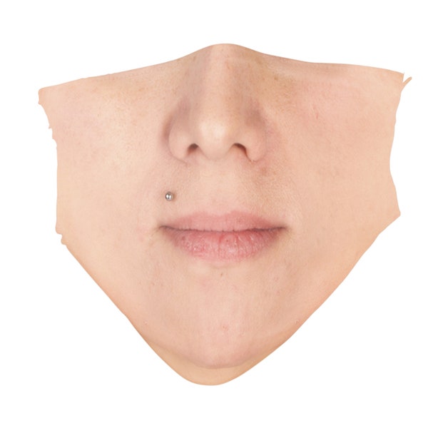 Realistic Face Mask - Etsy
