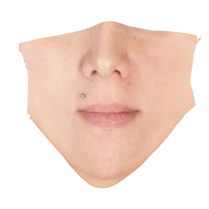 Realistic Human Face Mask - Etsy