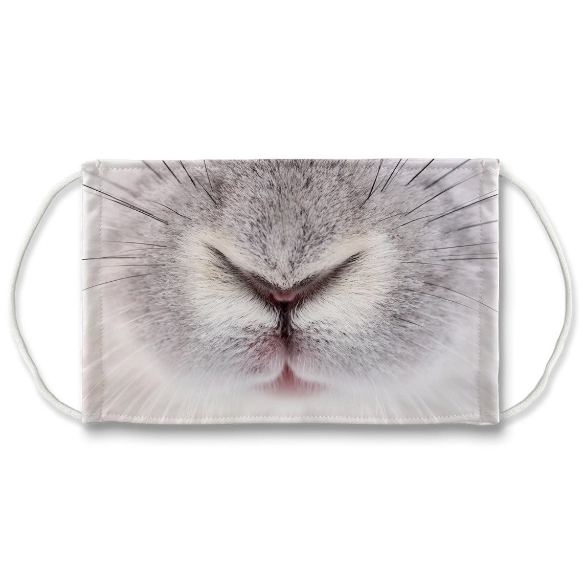 Rabbit Nose Face Mask, Funny Rabbit Face Mask, Washable Face Mask ...