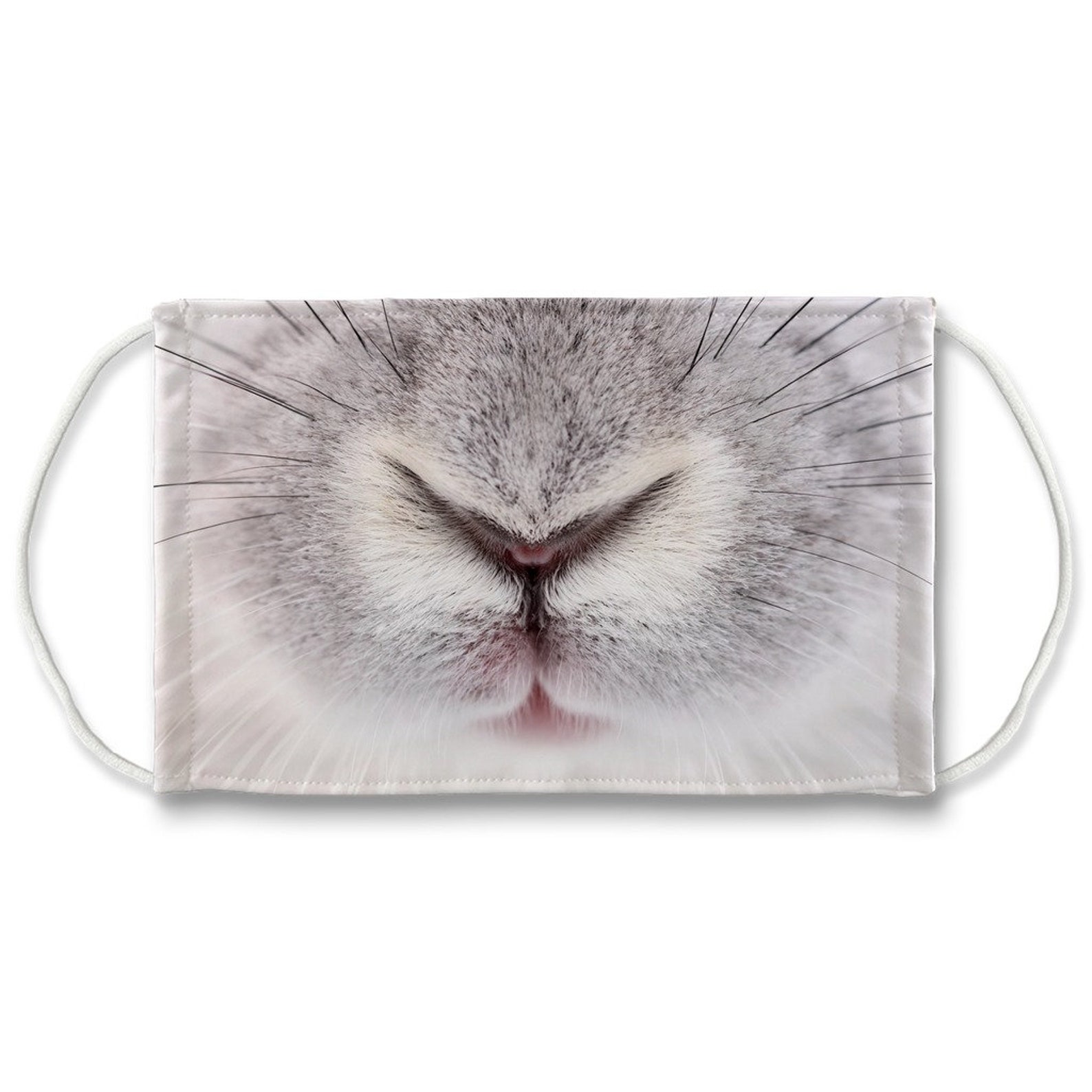 Rabbit Nose Face Mask, Funny Rabbit Face Mask, Washable Face Mask ...