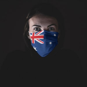 Australia Flag Face Mask, Australian Face Mask, Face Mask for Man Women ...
