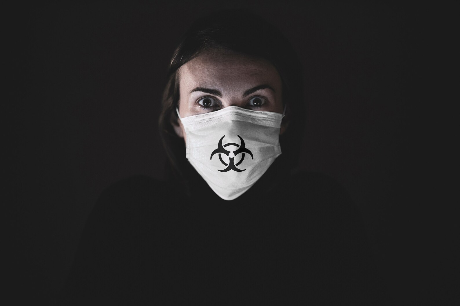 Biohazard Sign Face Mask, Funny Face Mask, Washable Face Mask, Funny ...