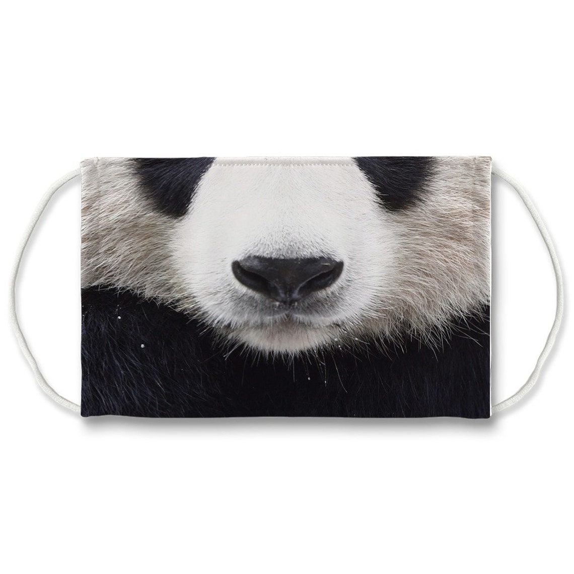 Panda Nose Face Mask Funny Panda Face Mask Washable Face - Etsy