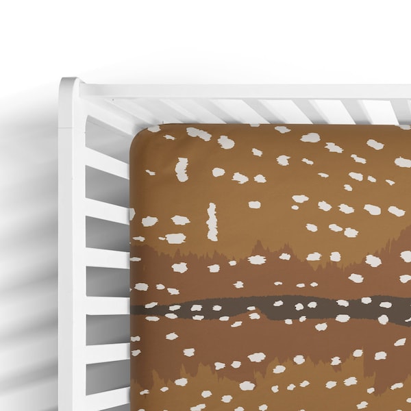 Fawn Print Fabric - Etsy