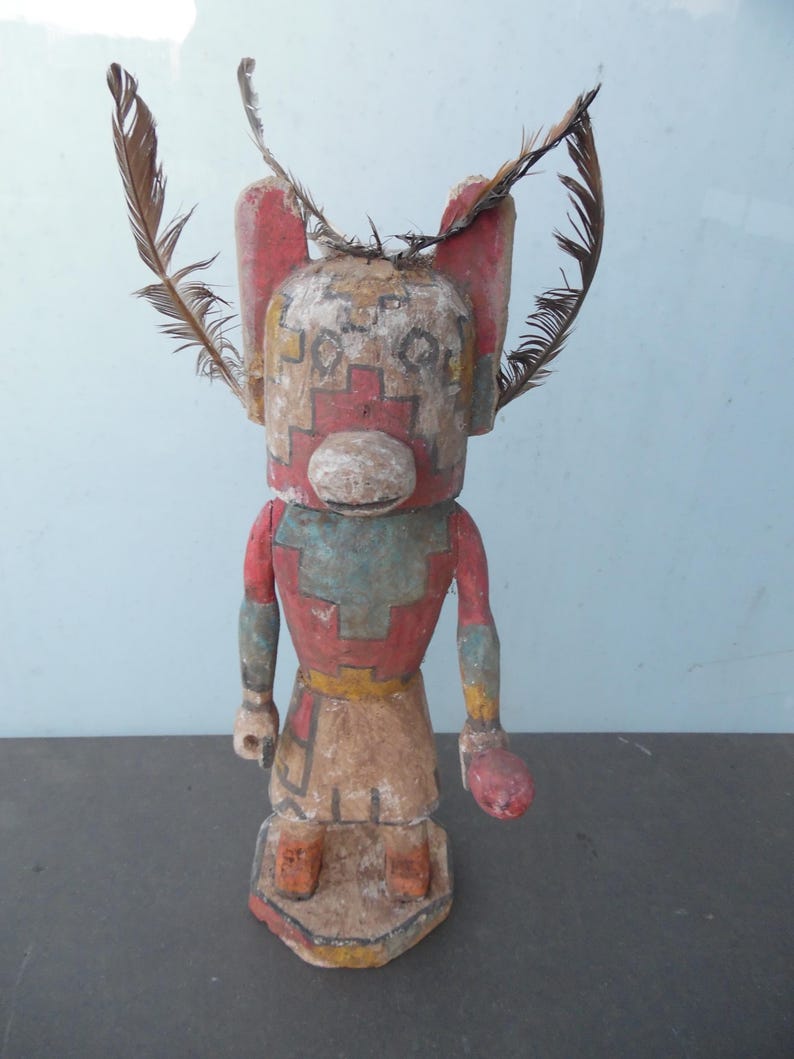 Kachina Paiyakyamu or Koyala Doll, Hopi 44 Cm - Etsy