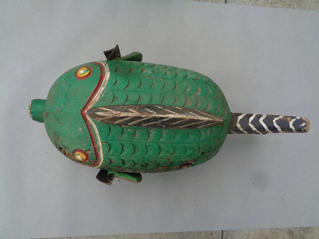 Fish Marionette Bozo Puppet Fisch 42 Cm African Art - Etsy