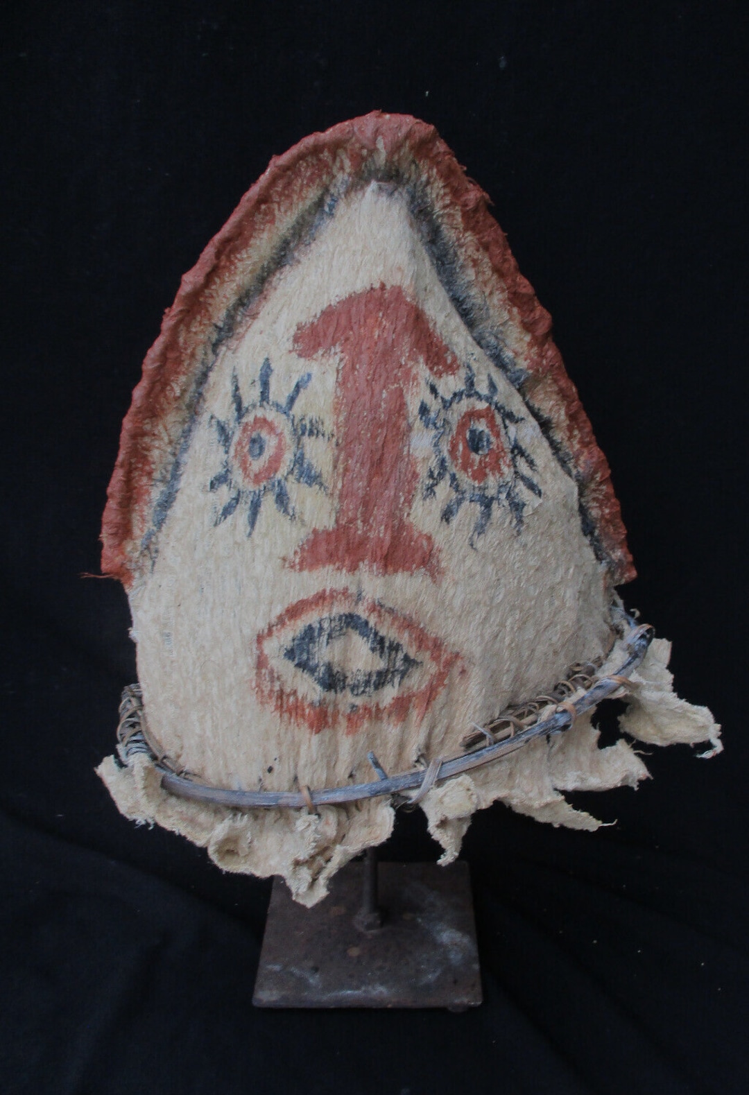 Kovave Mask, Elema. in Tapa (beaten Bark. Papua New Guinea 48 Cm - Etsy