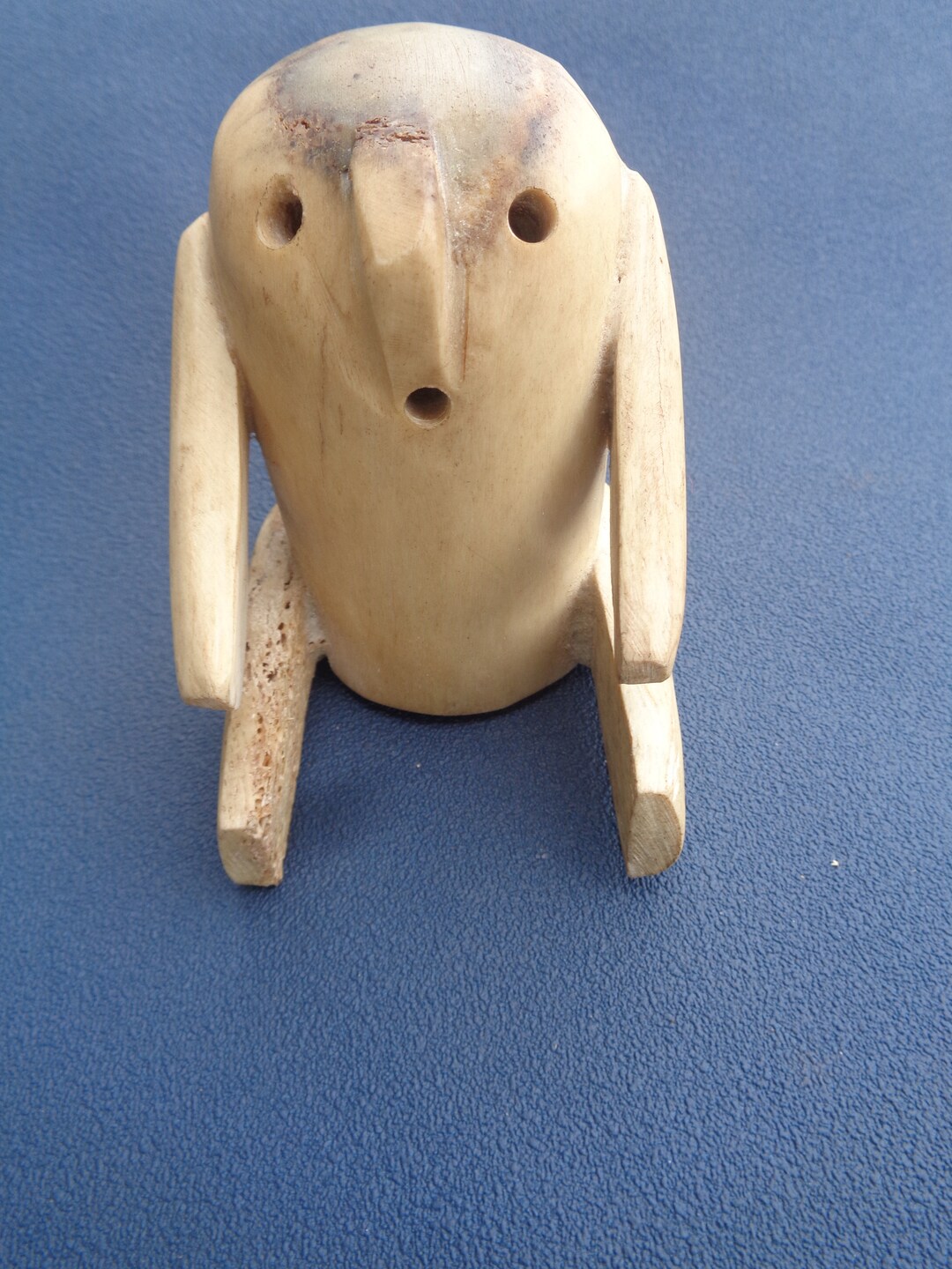 Inuit Bone Figurine - Etsy