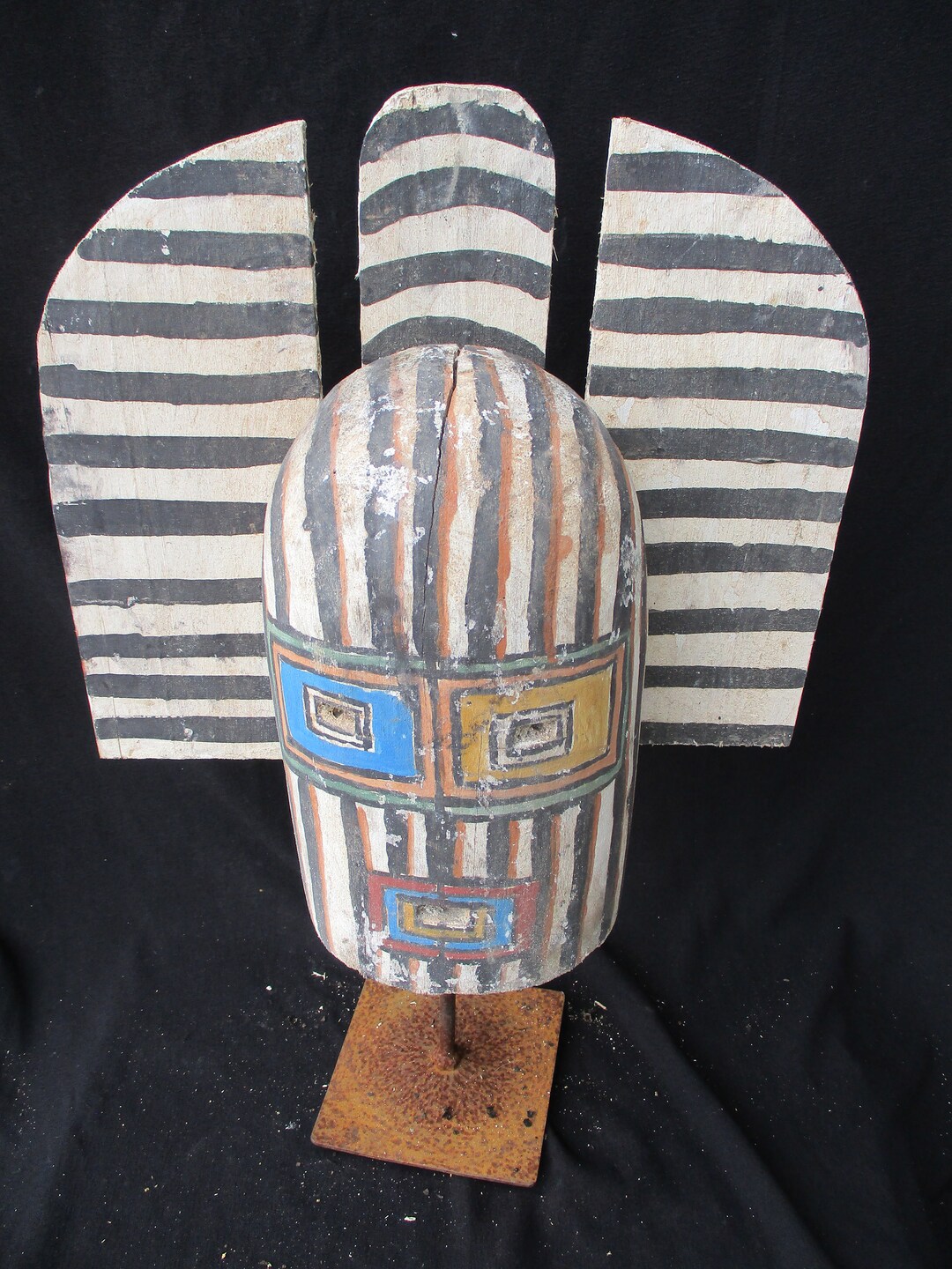 Wooden Hopis Kachina Helm Mask 48 Cm - Etsy