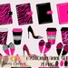 Fashion Planner Set Clipart, Planner Decorations Kit, Fashion Clipart ...