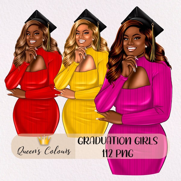 Graduating Black Girl Sticker - Etsy Australia