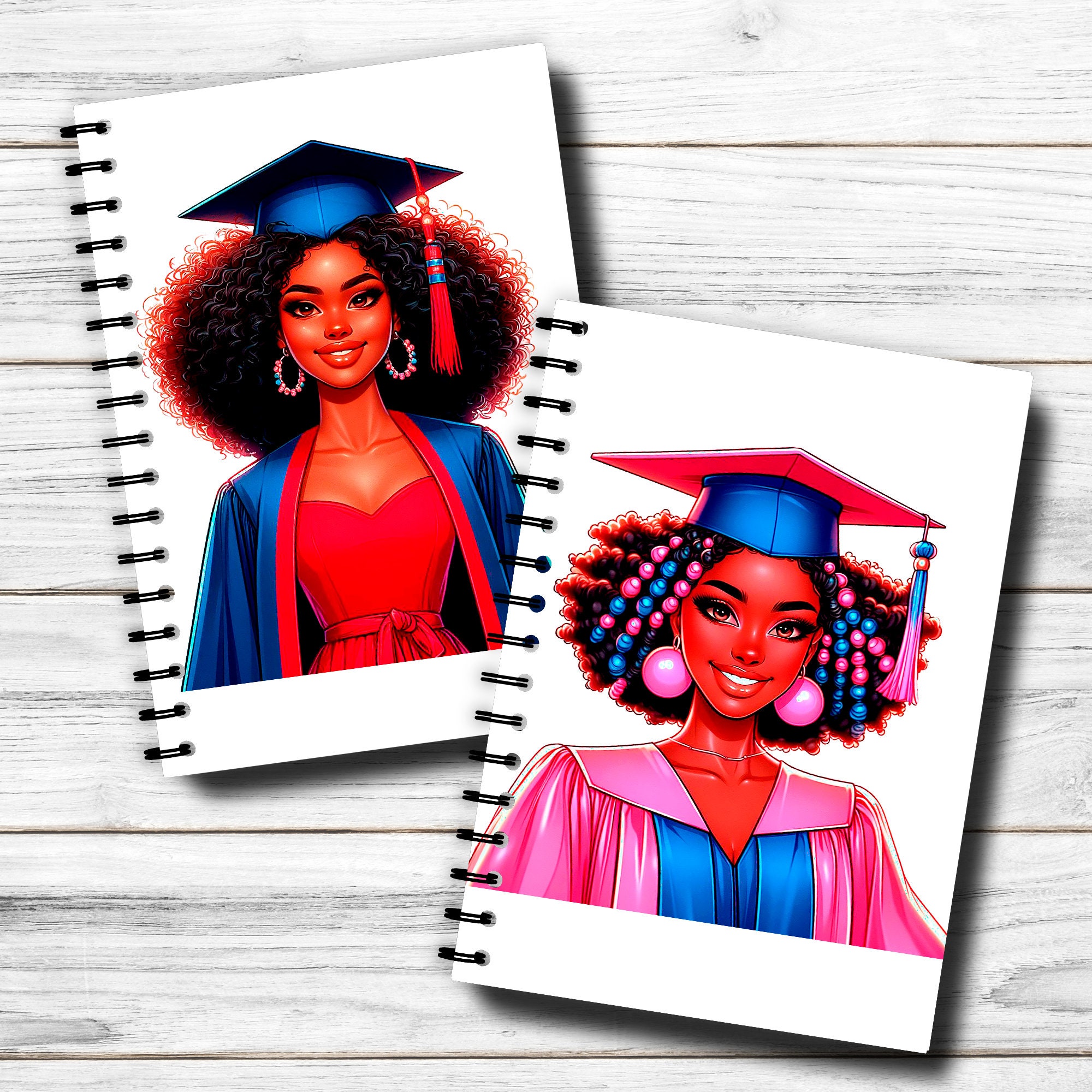 Graduation Girl Clipart, Graduation Girl Png, Graduating Girl Planner ...