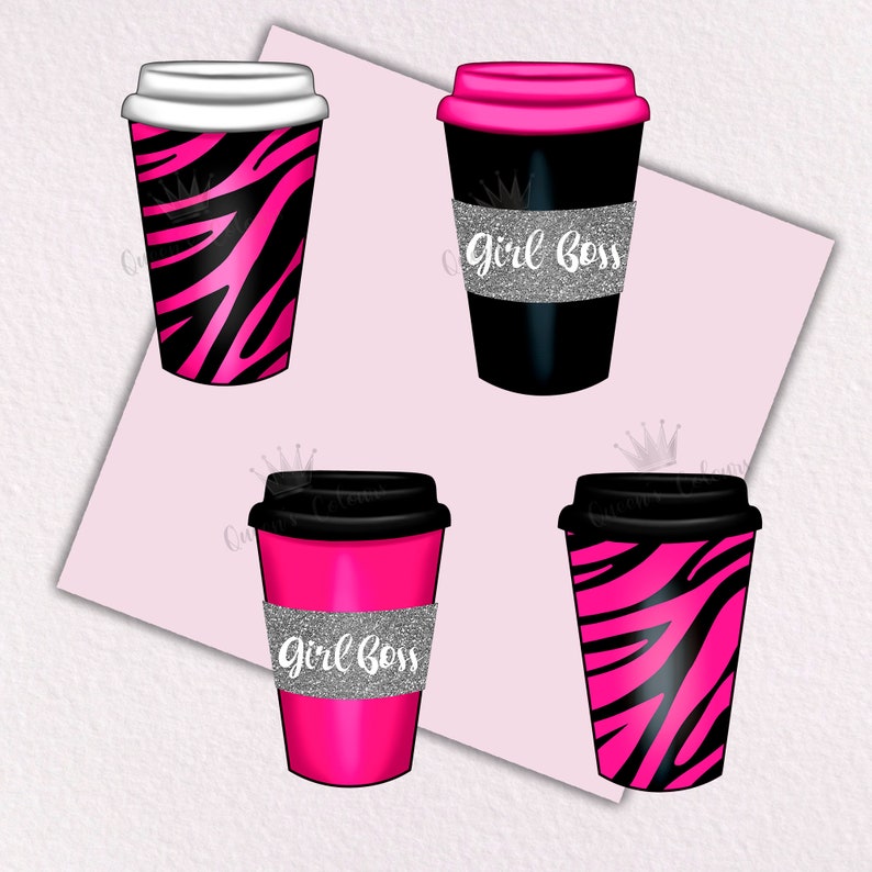 Fashion Planner Set Clipart, Planner Decorations Kit, Fashion Clipart ...