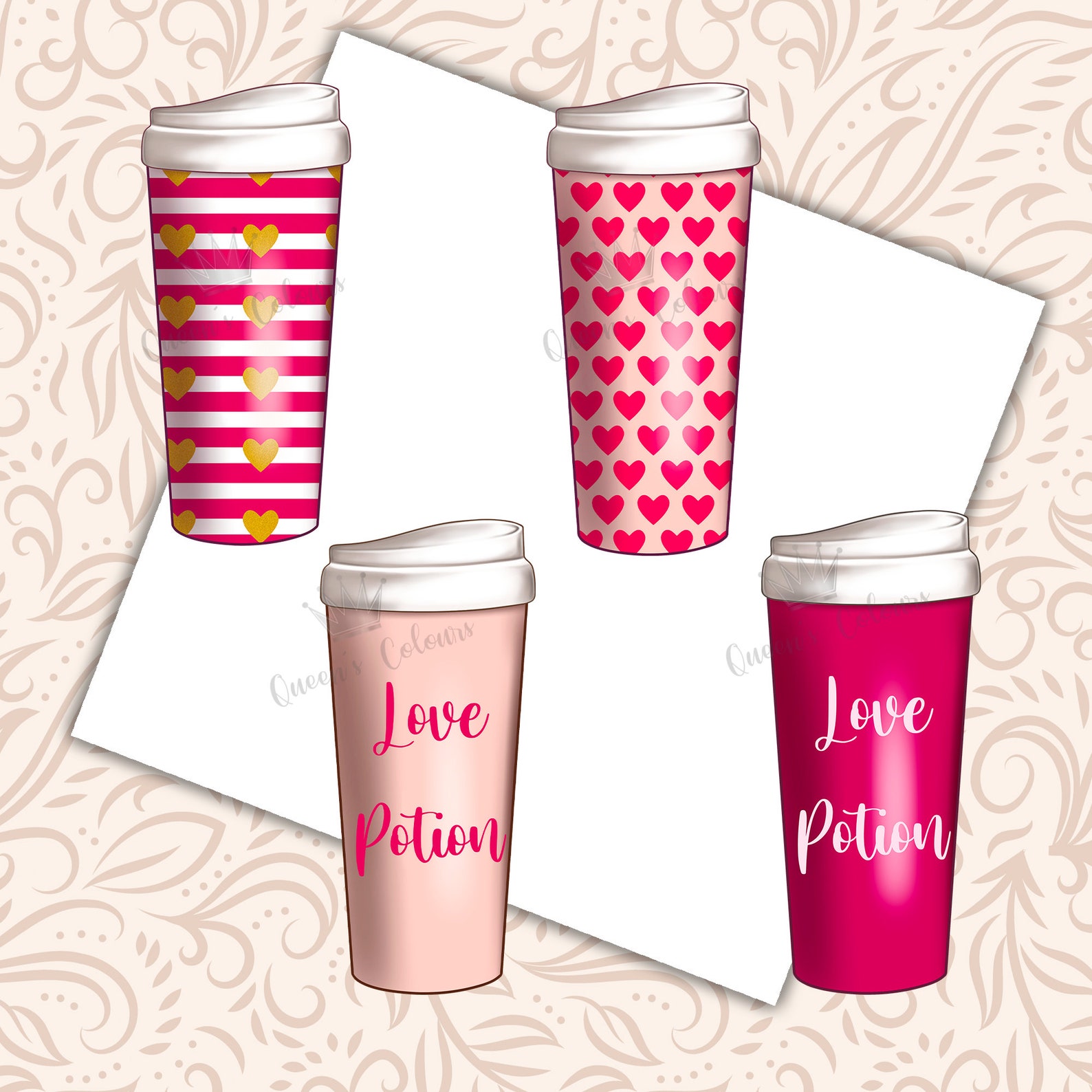 Valentines Day Planner Set, Valentine Stickers, Cute Clipart, Budget ...