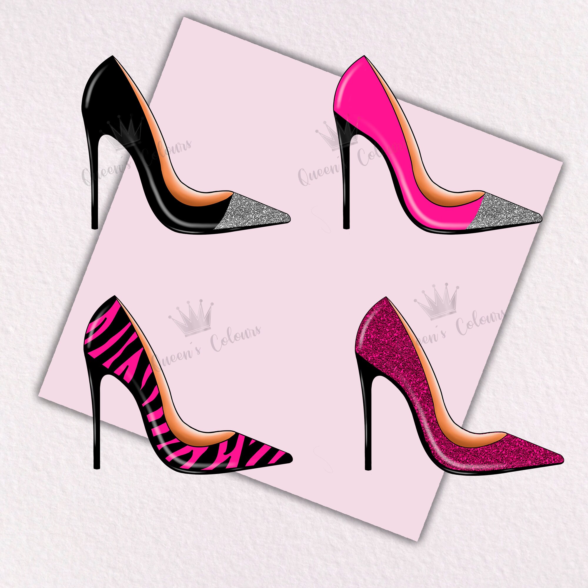 Fashion Planner Set Clipart, Planner Decorations Kit, Fashion Clipart ...