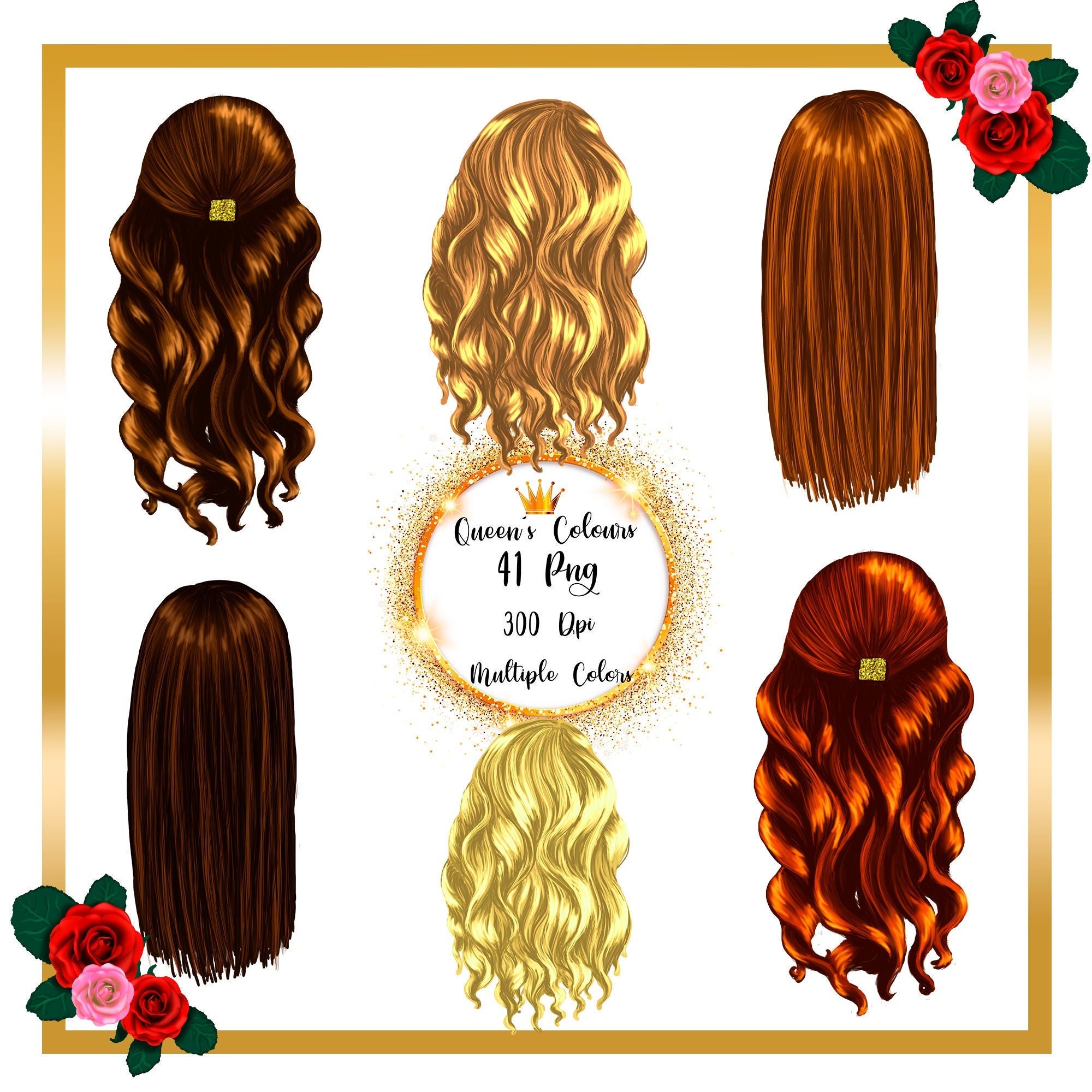 Hair png,Hair set png Hairstyles svg,Character hair Hairstyle clipart ...