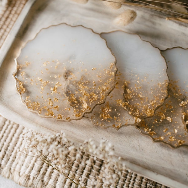 Geode Coasters - Etsy