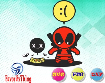 Deadpool vector | Etsy