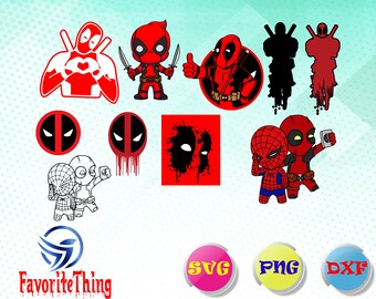 Deadpool vector | Etsy