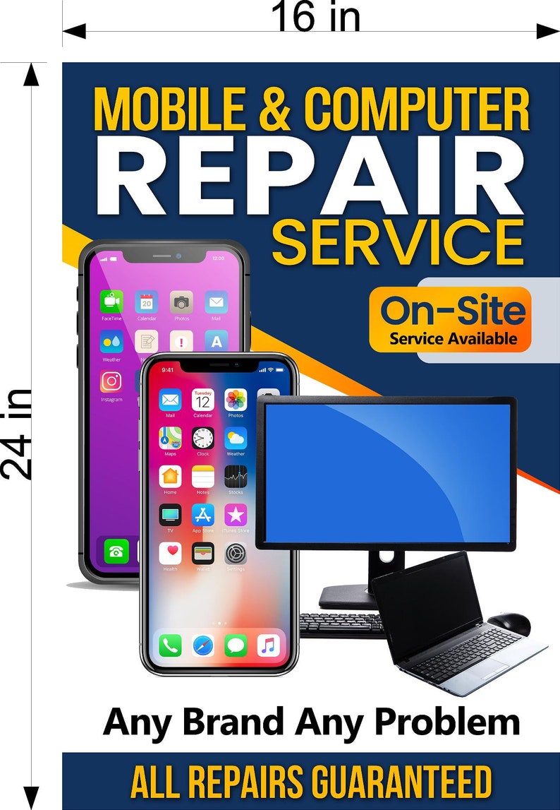 Phone Repair 02 Photo-realistic Paper Poster Premium Interior Inside ...