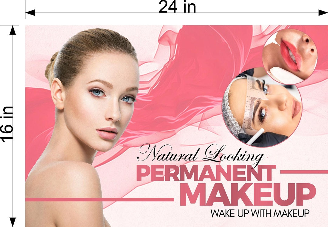 Permanent 30 Photo-realistic Paper Poster Interior Inside Sign Wall ...