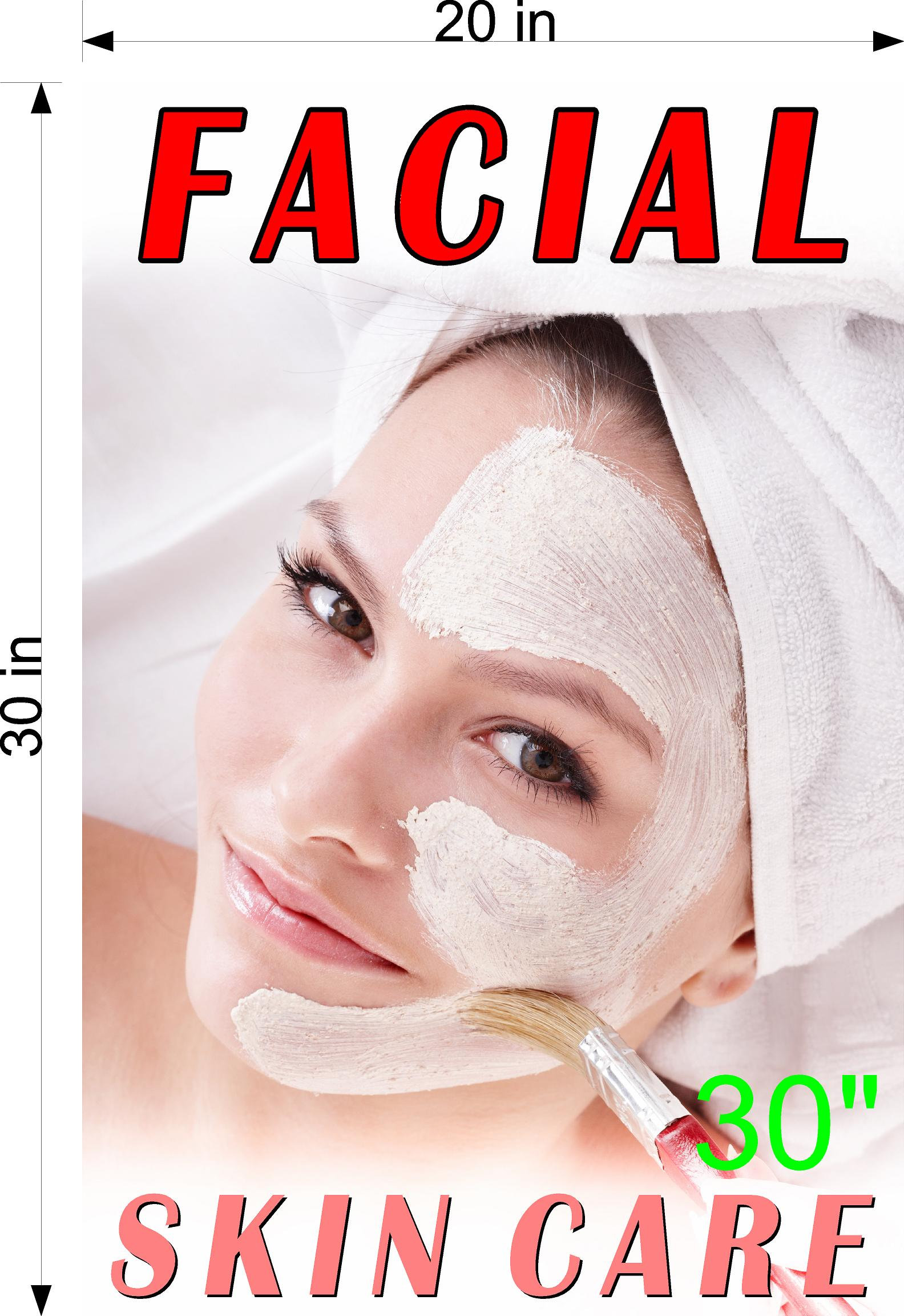 Facial 02 Photo-realistic Paper Poster Premium Interior Inside - Etsy
