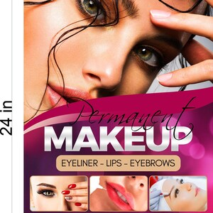 Permanent 38 Photo-realistic Paper Poster Interior Inside Sign Wall ...