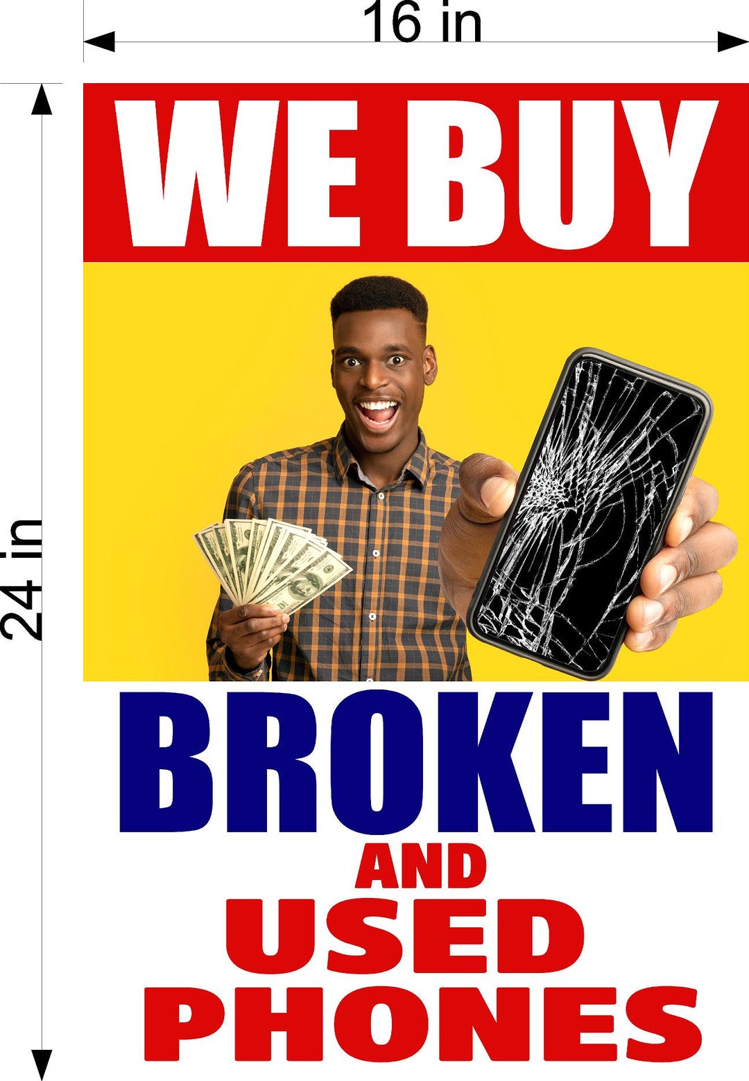 Phone Repair 06 Photo-realistic Paper Poster Premium Interior Inside ...
