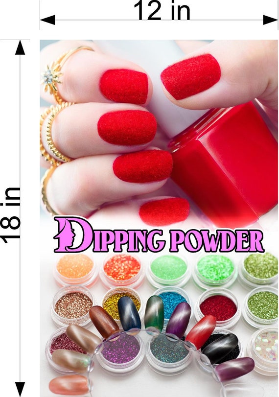 Dipping Powder 05 Wallpaper Poster With Adhesive Backing Wall - Etsy