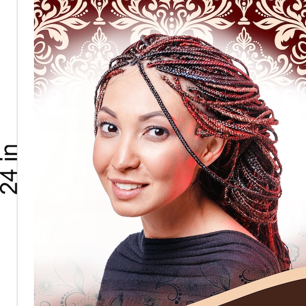 Perforated Mesh One Way Vision Window Vinyl See Through Sign Braids ...