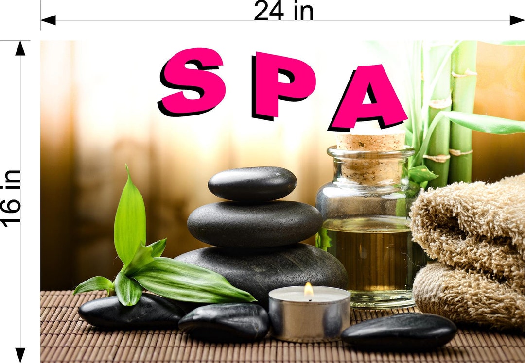 Spa 14 Interior/exterior Window Decal Vinyl Adhesive Front Poster ...