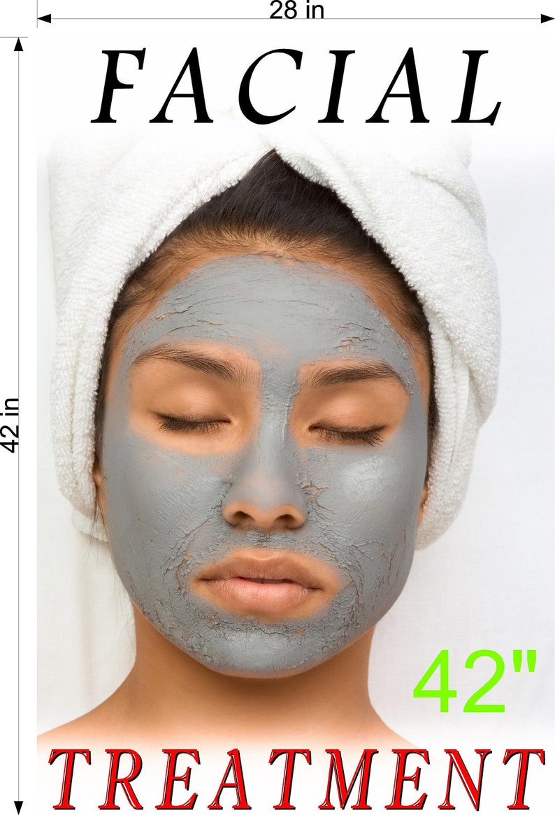 Facial 01 Photo-Realistic Paper Poster Premium Matte Interior | Etsy