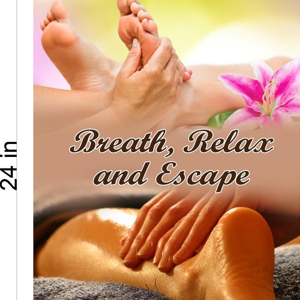 Massage Window Sign - Etsy